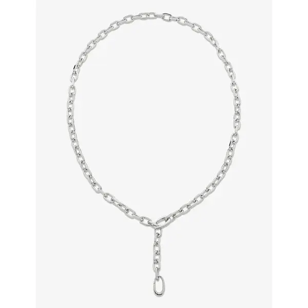 Monica Vinader Alta Capture Mini Link Sterling Necklace