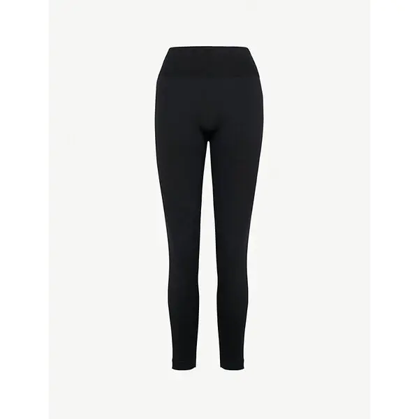 Wolford Perfect Fit High-rise Jersey Leggings - Black