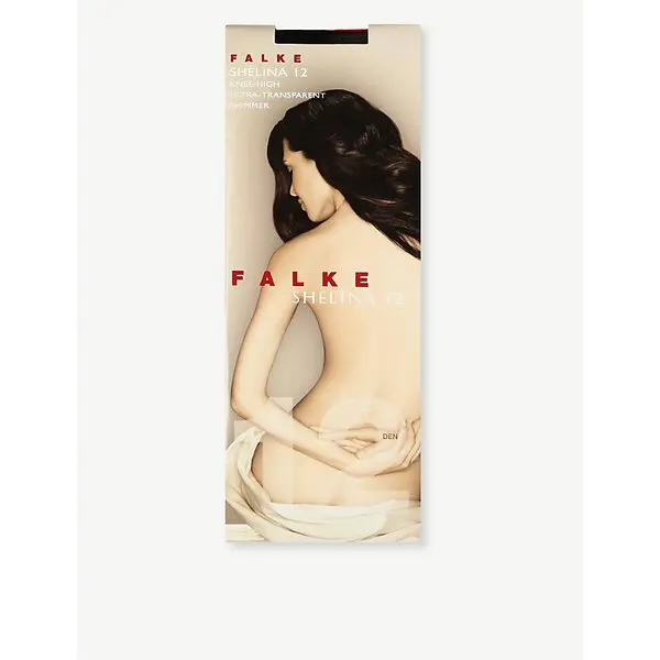 Falke Shelina 12 Denier Knee-high Pop Socks - 3009 Black