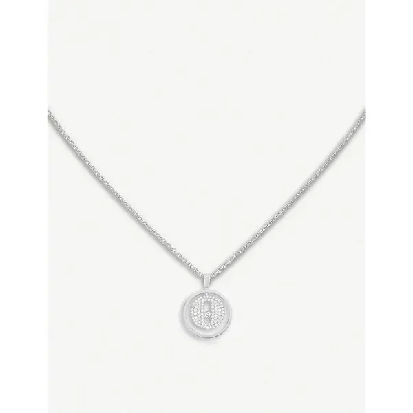 Messika Lucky Move Diamond Necklace - White Gold