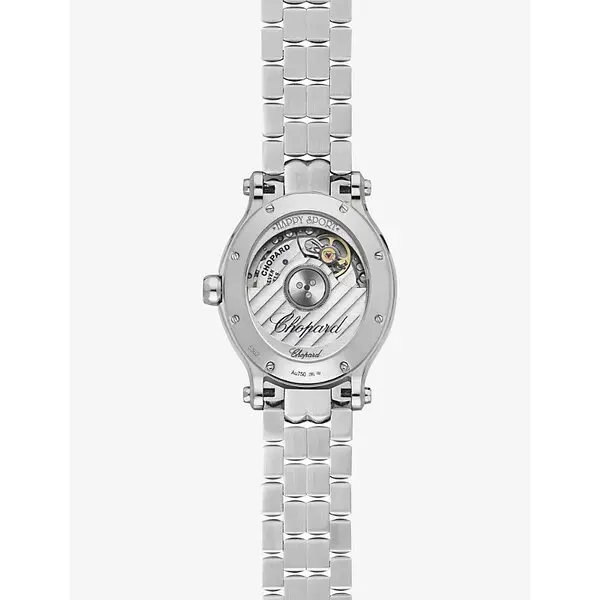Chopard Happy Sport Oval Diamond Watch