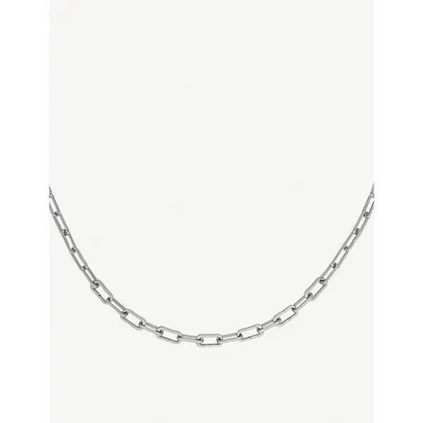 Monica Vinader Alta Capture Charm Link Necklace