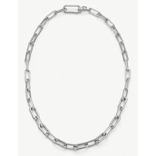 Monica Vinader Alta Capture Charm Link Necklace