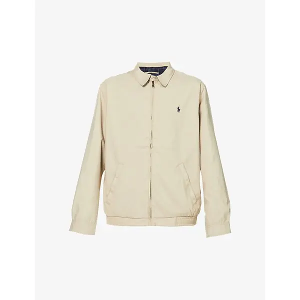 Polo Ralph Lauren Bi-swing Windbreaker Jacket - Khaki Uniform