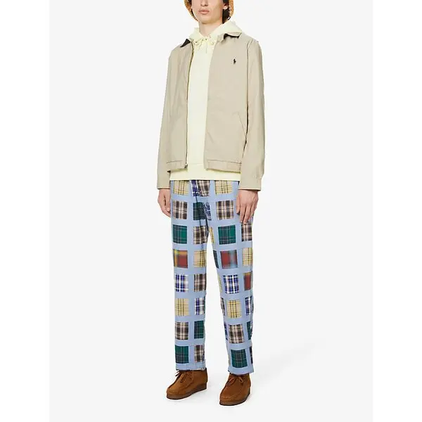 Polo Ralph Lauren Bi-swing Windbreaker Jacket - Khaki Uniform