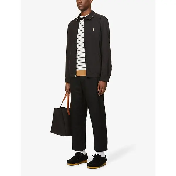 Polo Ralph Lauren Bi-swing Windbreaker Jacket - Rl Black