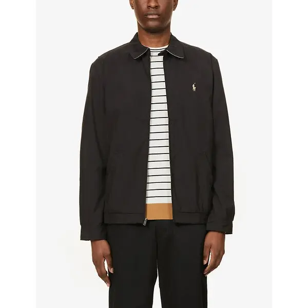 Polo Ralph Lauren Bi-swing Windbreaker Jacket - Rl Black