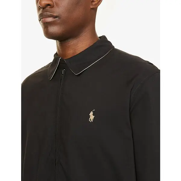Polo Ralph Lauren Bi-swing Windbreaker Jacket - Rl Black
