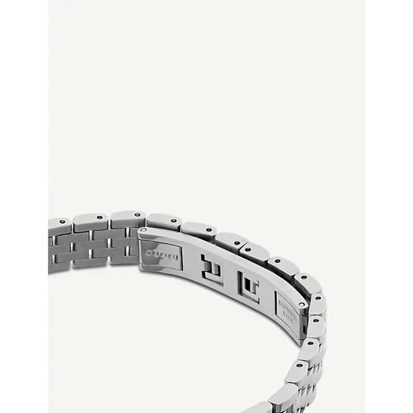 Gucci Ya127504 G-frame Stainless-steel And Diamond Watch
