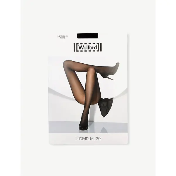 Wolford Matte Transparent Tights - Black