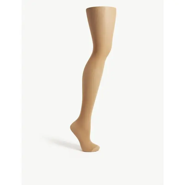 Wolford Matte Transparent Tights - Gobi