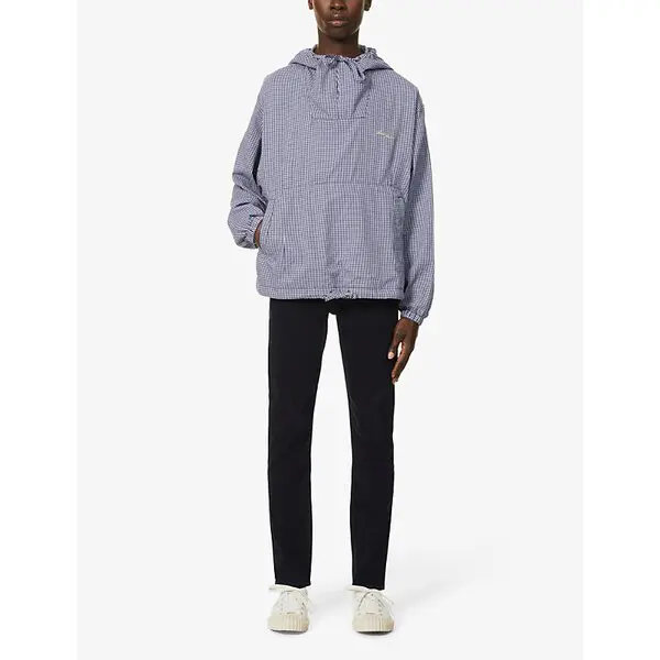 7 For All Mankind Slimmy Taper Luxe Performance Mid-rise Stretch-denim Jeans