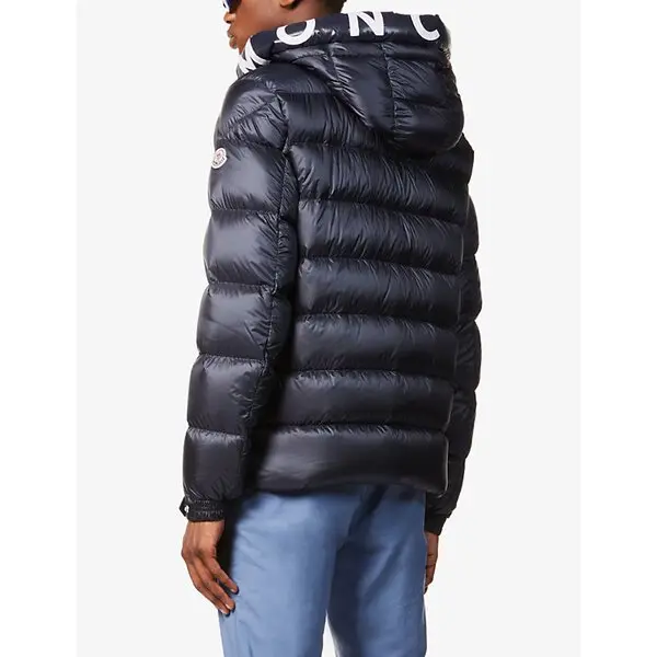 Moncler Salzman Logo-print Shell-down Jacket