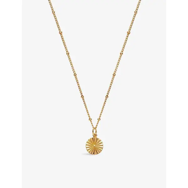LA MAISON COUTURE With Love Darling #9 Wheel Necklace - Gold