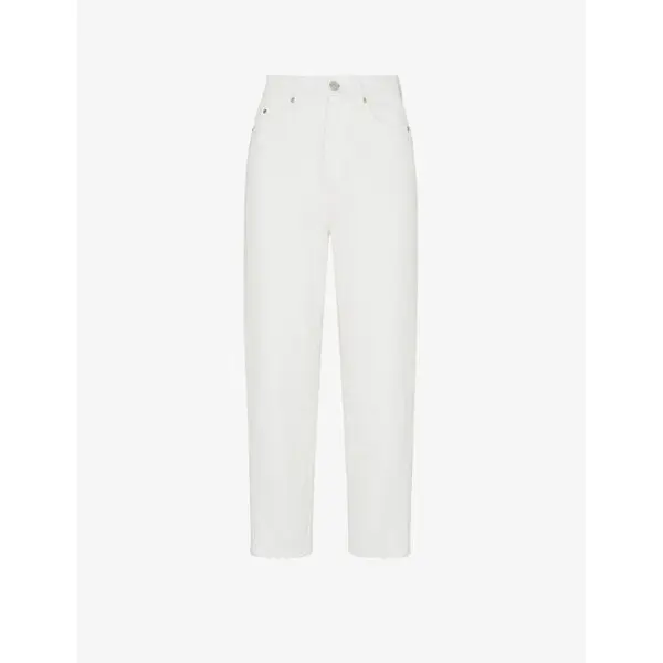 Whistles Authentic Barrel-leg High-rise Jeans