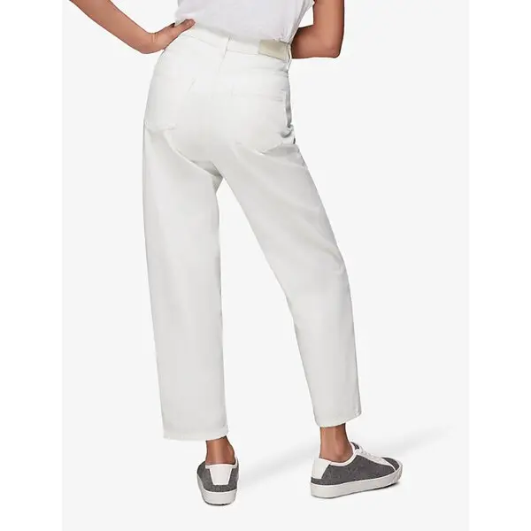 Whistles Authentic Barrel-leg High-rise Jeans