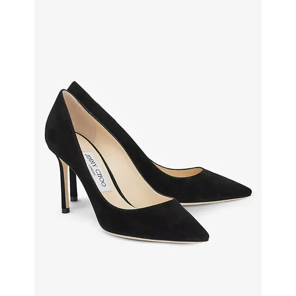 JIMMY CHOO Romy 85 Suede Courts