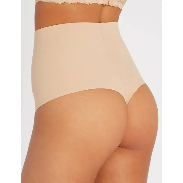Commando Classic Control Microfibre Thong - Nude