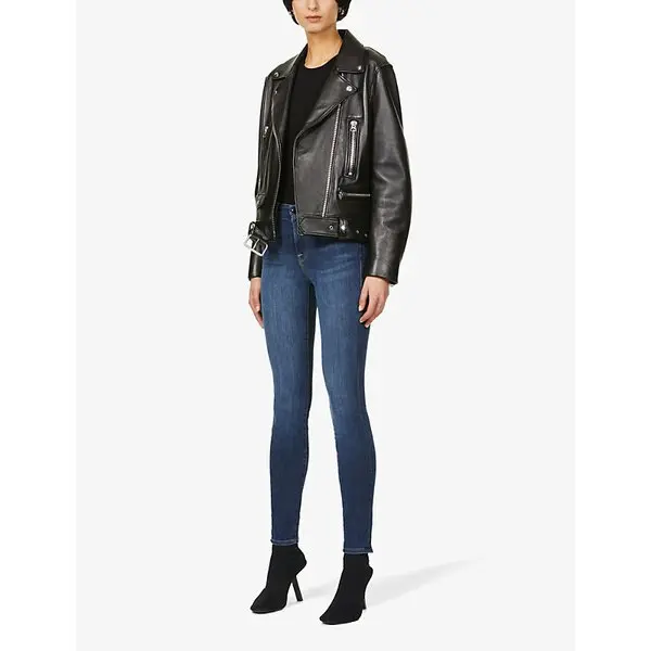 Good American Good Legs Skinny High-rise Jeans - Blue 004