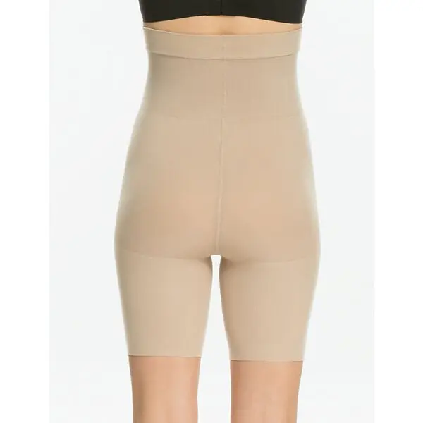 Spanx Shape™ Mama Mid-thigh Short - Bare