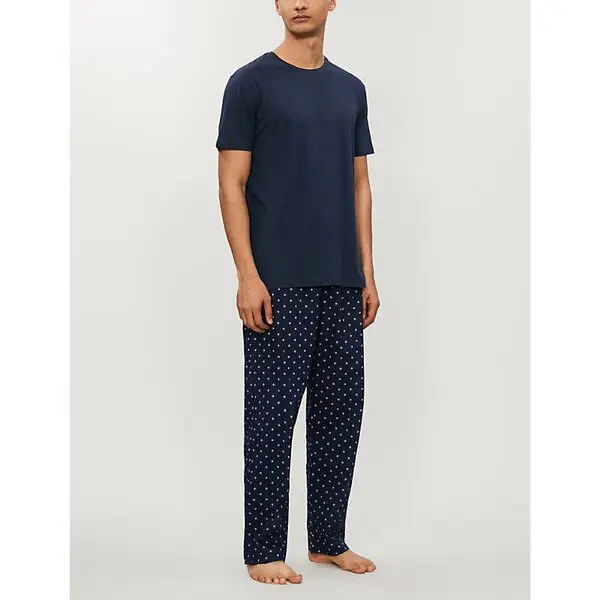Derek Rose Basel Stretch-modal T-shirt - Blue