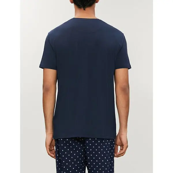 Derek Rose Basel Stretch-modal T-shirt - Blue