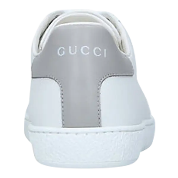 Gucci New Ace Embroidered Leather Trainers