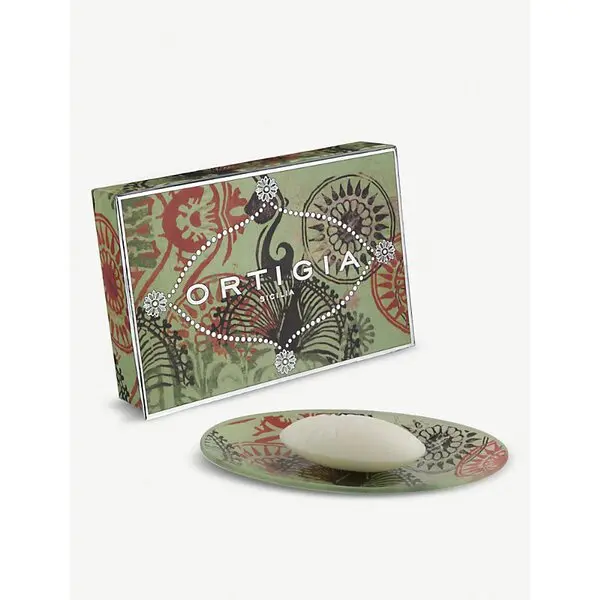 ORTIGIA SICILIA Fico D'india Glass Plate And Scented Soap - One-color