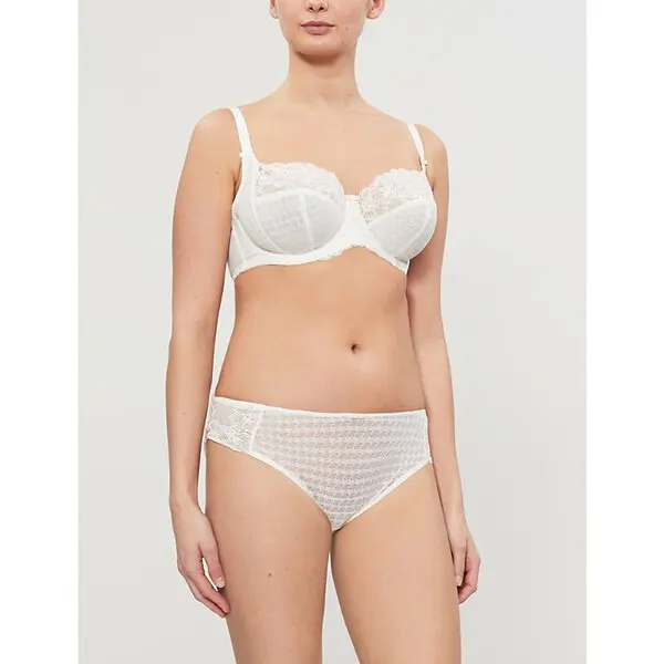 Panache Envy Stretch-lace Balconette Bra - Ivory