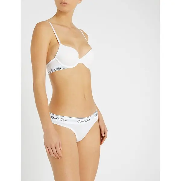Calvin Klein Modern Stretch-cotton T-shirt Bra