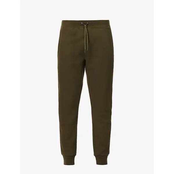 Polo Ralph Lauren Double-knit Tapered Cotton-blend Jogging Bottoms