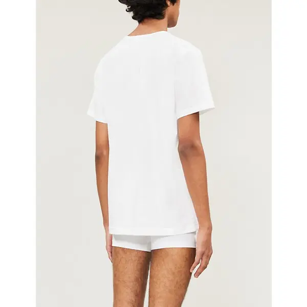 Sunspel Q82 Regular-fit Cotton-jersey T-shirt Xxl - White