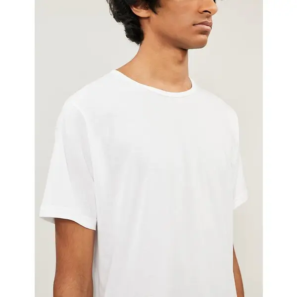 Sunspel Q82 Regular-fit Cotton-jersey T-shirt Xxl - White