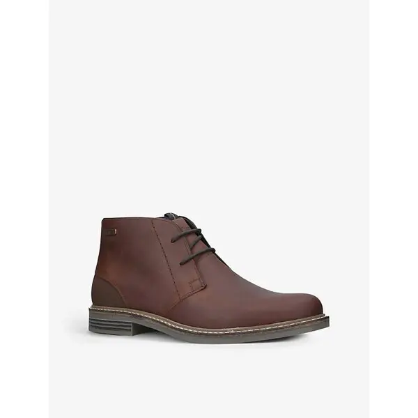 Barbour Readhead Leather Chukka Boots - Brown