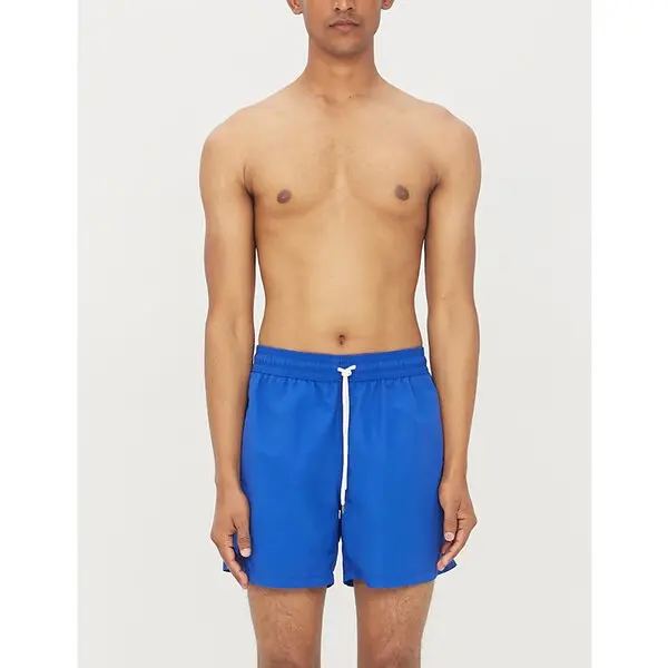 Polo Ralph Lauren Traveller Logo-embroidered Swim Shorts - Rugby Royal