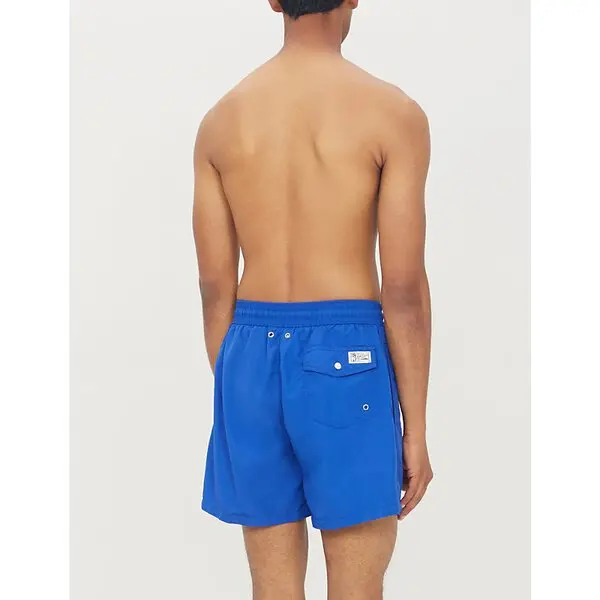 Polo Ralph Lauren Traveller Logo-embroidered Swim Shorts - Rugby Royal
