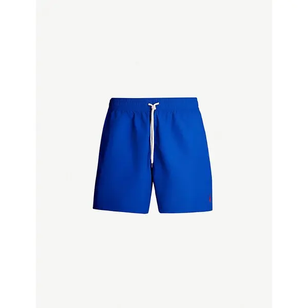 Polo Ralph Lauren Traveller Logo-embroidered Swim Shorts - Rugby Royal