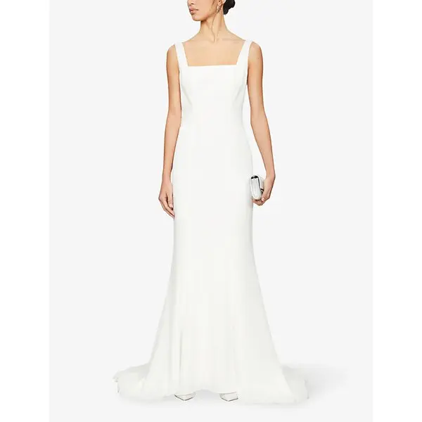 black long sleeve dress velvet Devyn Performance Gown | Style #2504