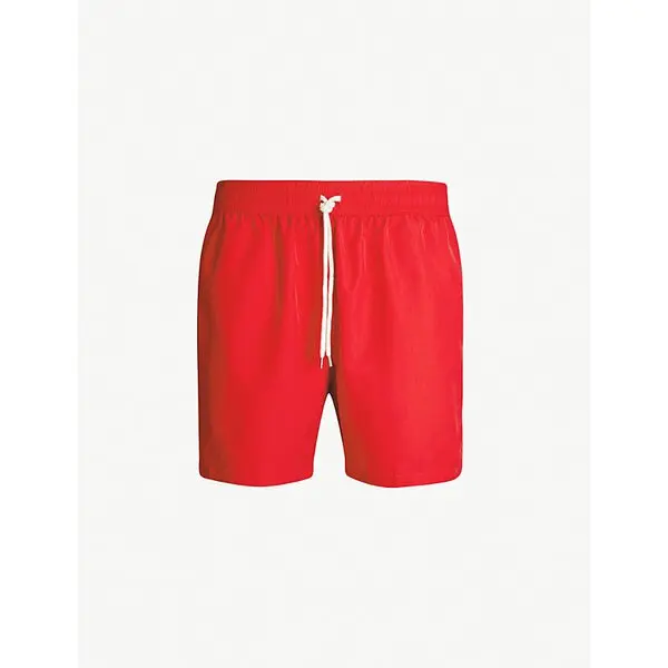 Polo Ralph Lauren Logo-embroidered Swim Shorts - Rl2000 Red