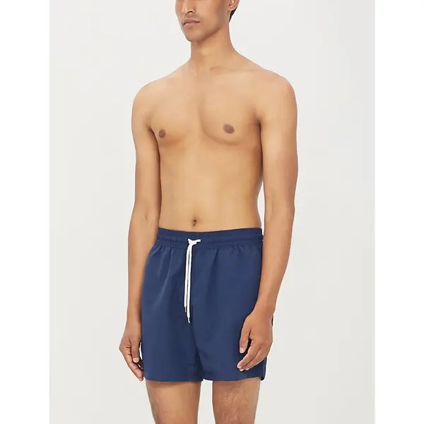 Polo Ralph Lauren Traveller Logo-embroidered Swim Shorts - Newport Navy