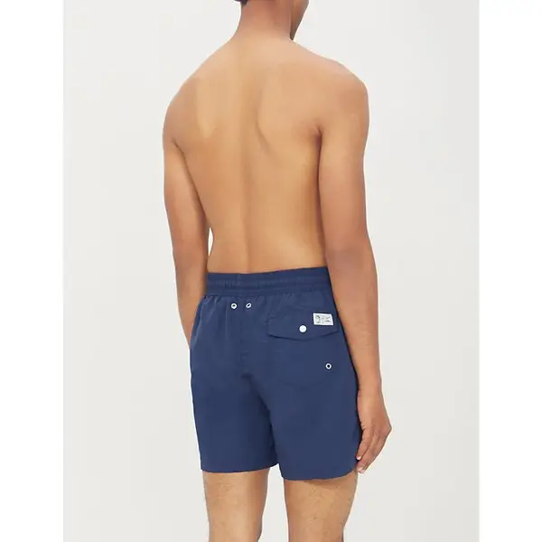 Polo Ralph Lauren Traveller Logo-embroidered Swim Shorts - Newport Navy