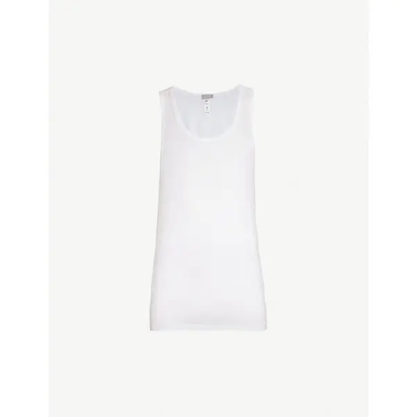 Hanro Cotton Superior Vest Top - White