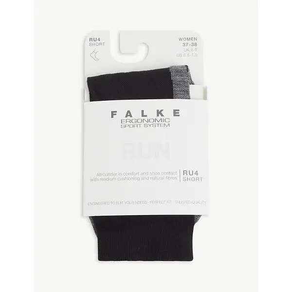 Falke Ru4 Run Cool Woven Socks - Black Mix