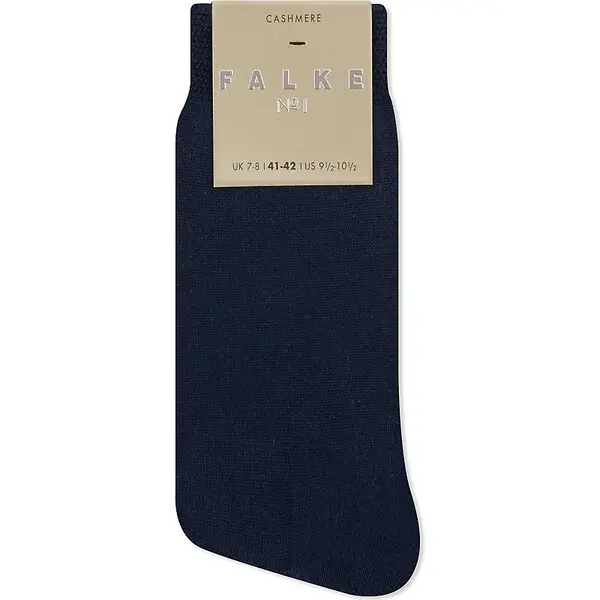 Falke No1 Cashmere-blend Ankle Socks - 6129 Marine