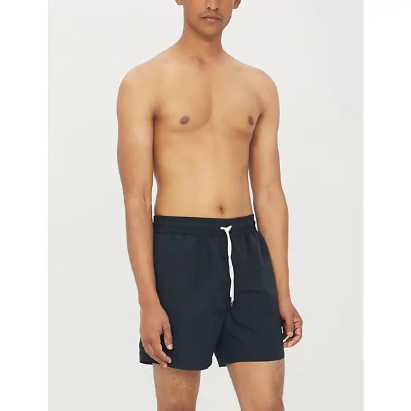 Polo Ralph Lauren Traveller Logo-embroidered Swim Shorts - Polo Black
