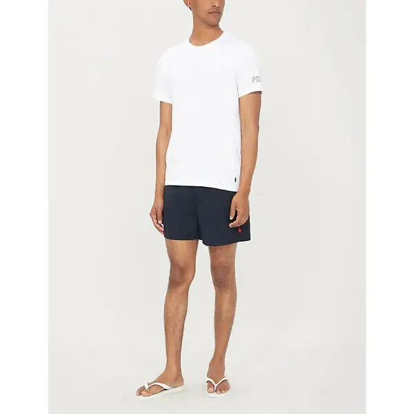 Polo Ralph Lauren Traveller Logo-embroidered Swim Shorts - Polo Black