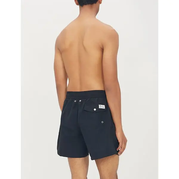 Polo Ralph Lauren Traveller Logo-embroidered Swim Shorts - Polo Black