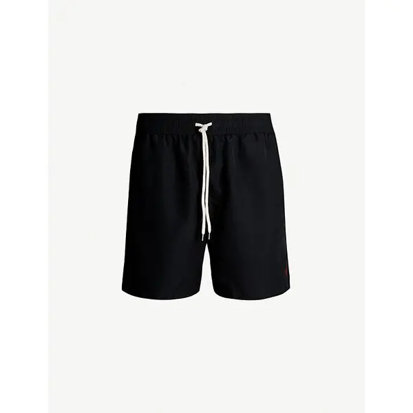 Polo Ralph Lauren Traveller Logo-embroidered Swim Shorts - Polo Black
