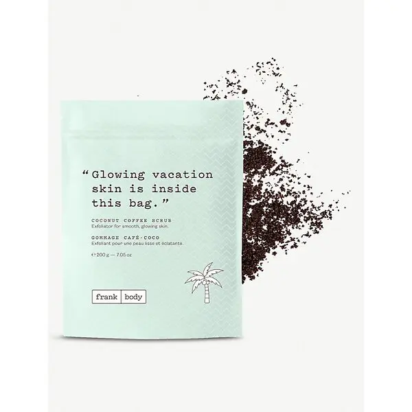FRANK BODY Coconut Coffee Scrub 200g