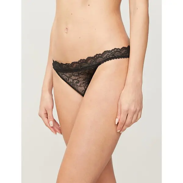 AUBADE Rosessence High-rise Stretch-lace Briefs